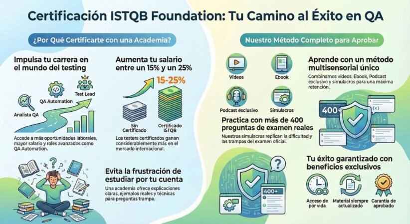 Academia de ISTQB: La mejor opción para aprobar ISTQB a la primera